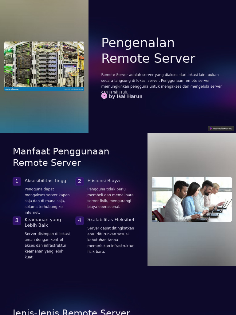Pengenalan Remote Server | PDF