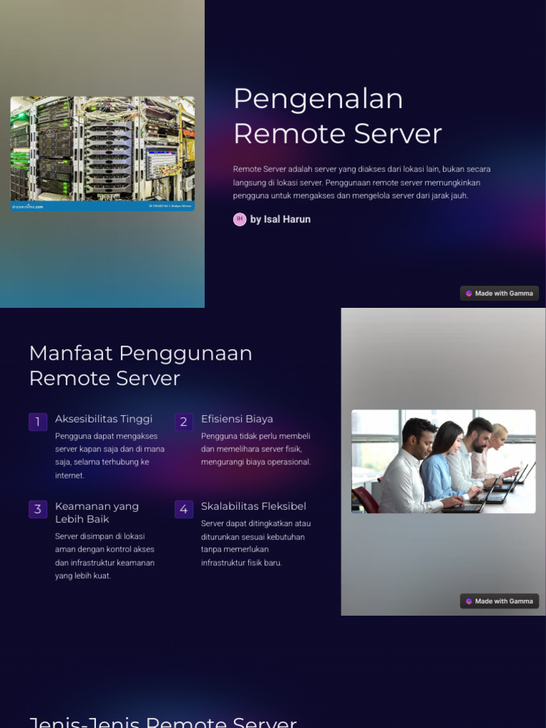 Pengenalan Remote Server | PDF
