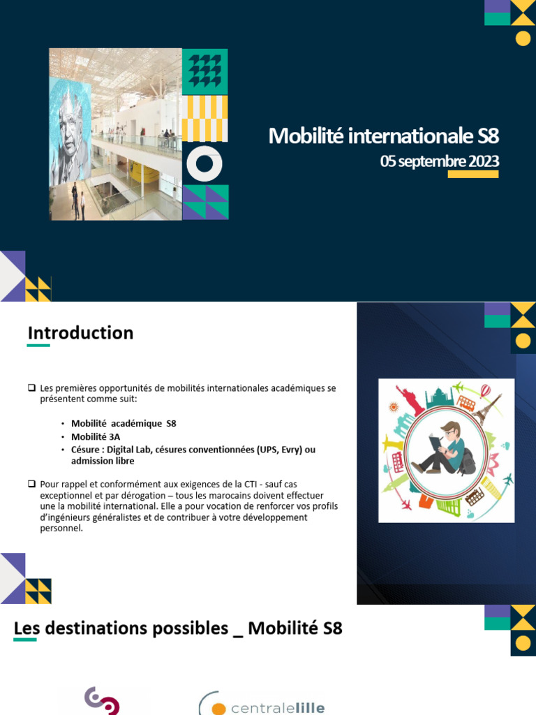 Présentation mobilité S8 | PDF