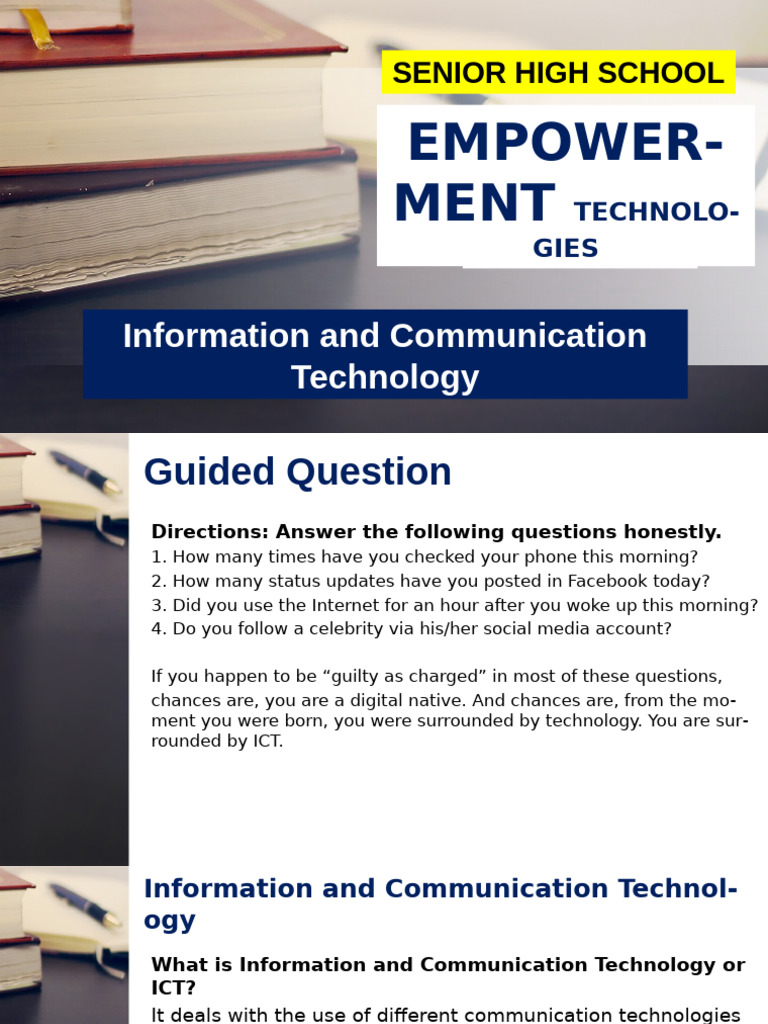 Emtech Lesson 1 | PDF | World Wide Web | Internet & Web
