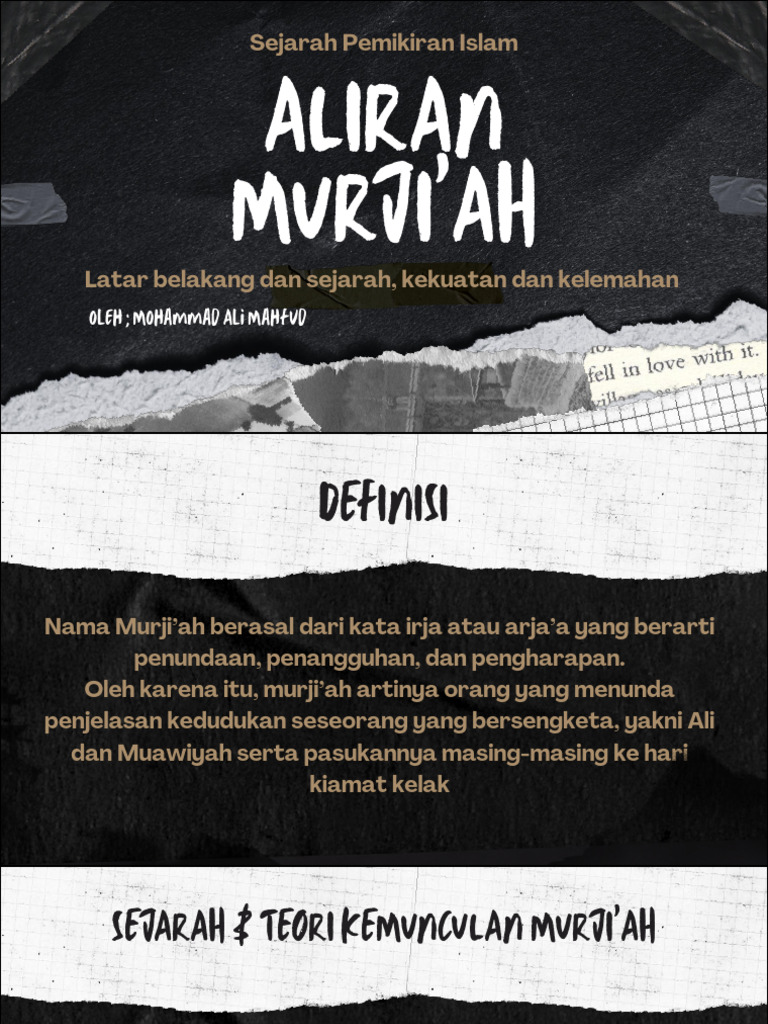 aliran murji’ah | PDF