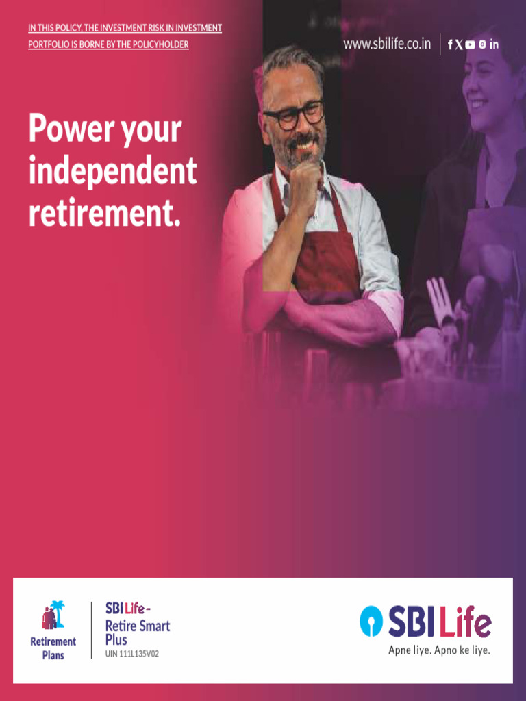 SBI+Life+ +Retire+Smart+Plus+ (V02) +brochure | PDF