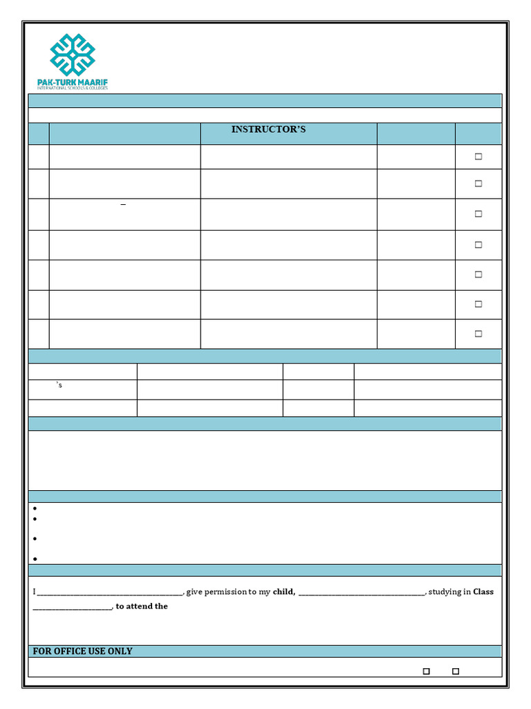 After School Clubs Registration | PDF