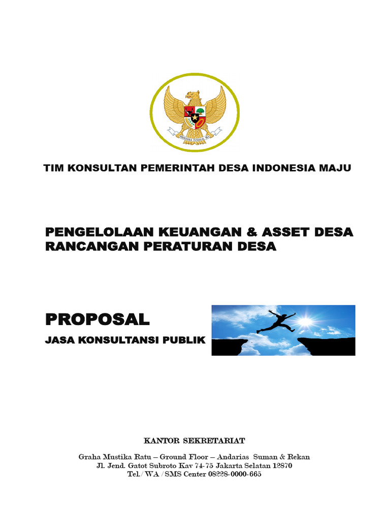 Contoh Proposal Penawaran Jasa Konsultasi Ke Kab. Mamasa | PDF