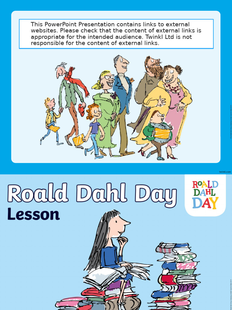 T TP 7375 Uks2 Roald Dahl Day Lesson Powerpoint Ver 5 | PDF