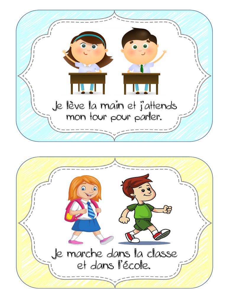 Règles de la classe | PDF
