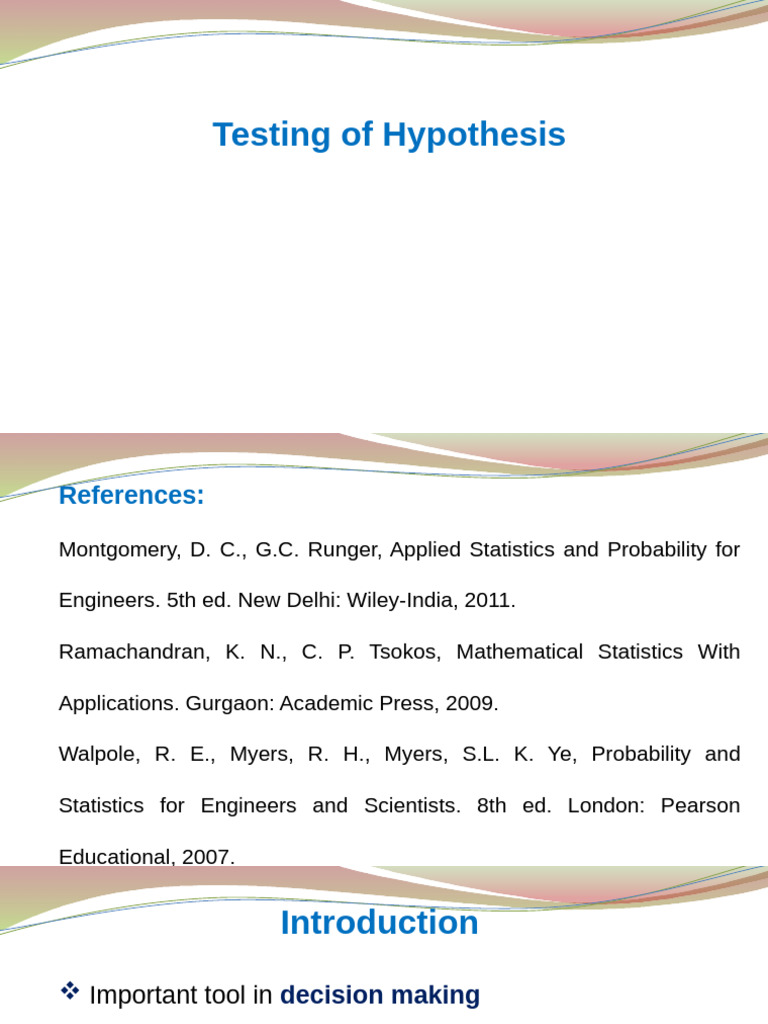 Hypothesis Testing | PDF