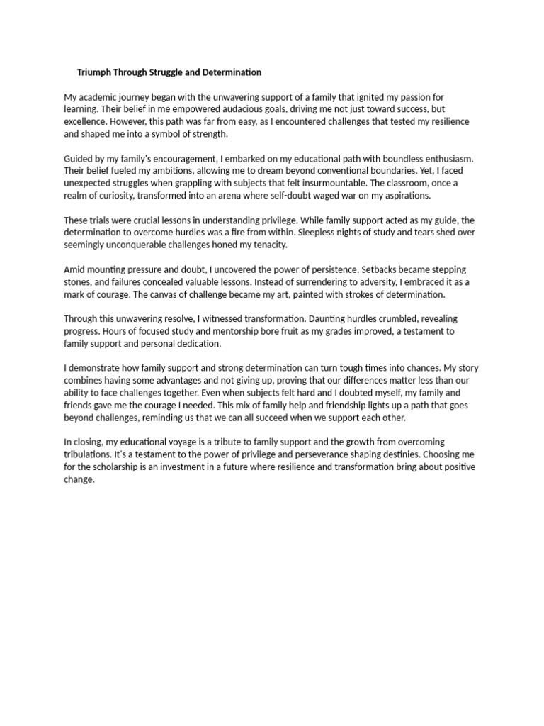 Hala - Motivation Letter | PDF | Self-Improvement