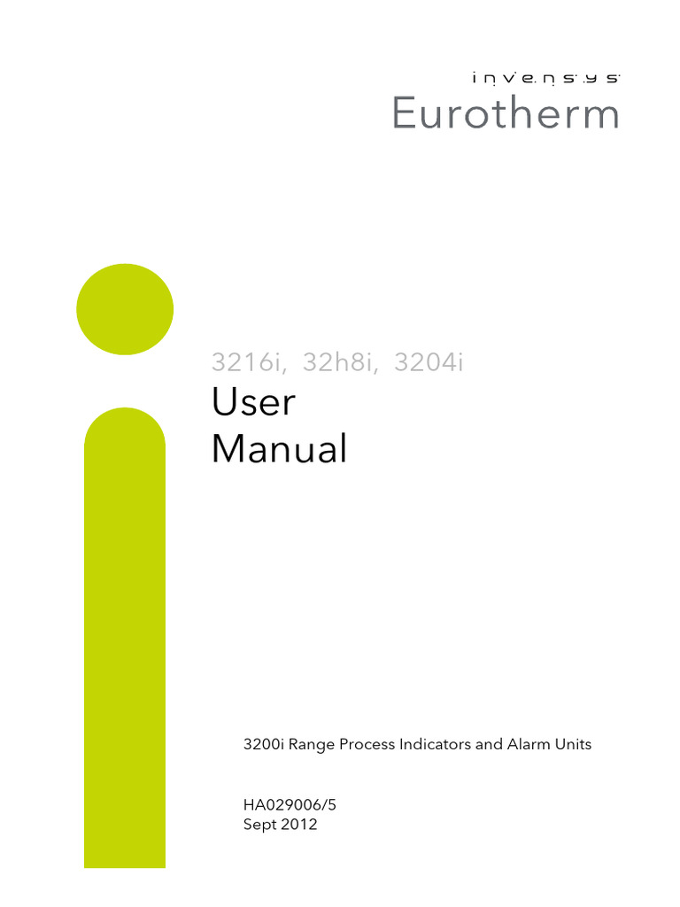 Eurotherm Details | PDF | Parameter (Computer Programming) | Relay