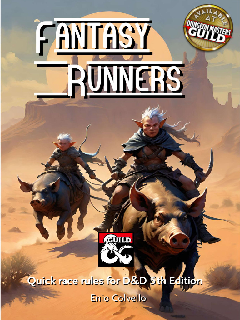 Fantasy Runners | PDF | Dungeons & Dragons | D20 System
