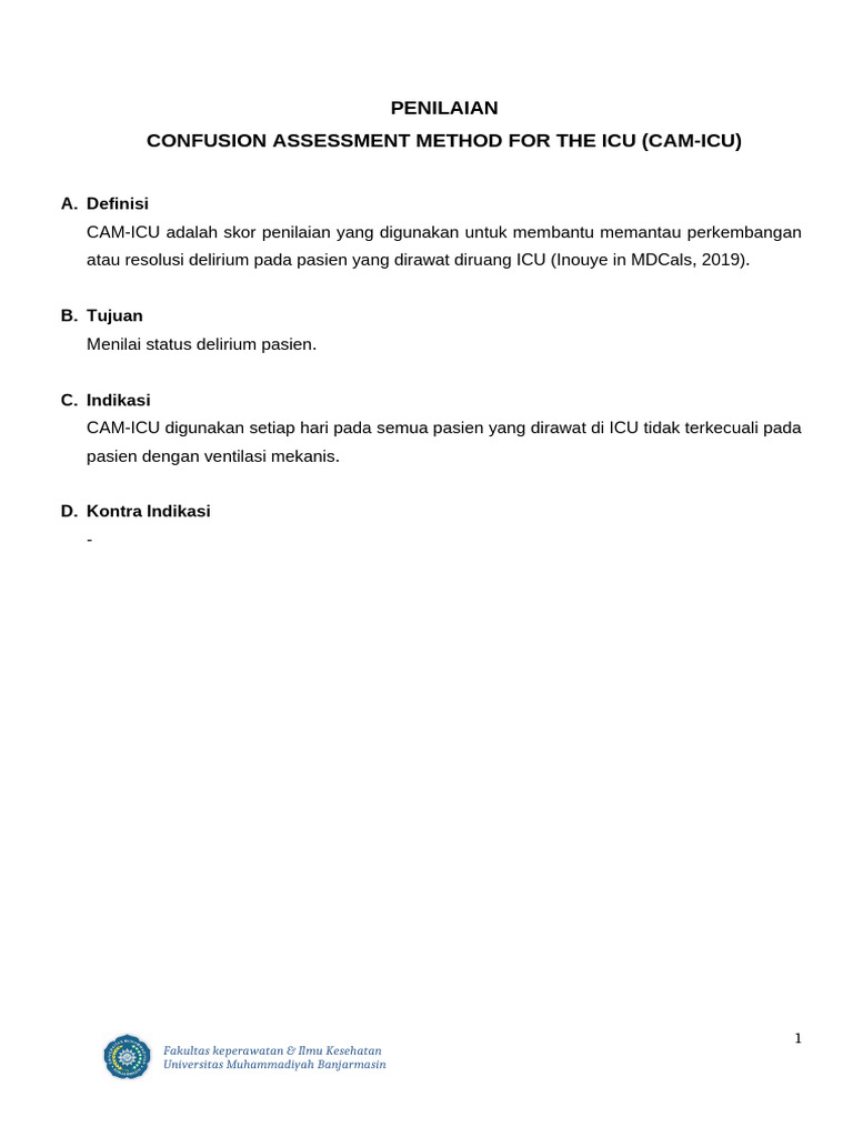 Spo Cam-Icu | PDF | Intensive Care Medicine