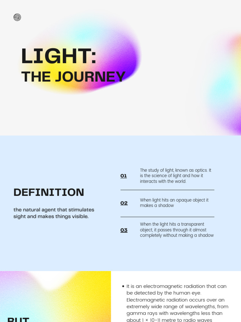 Light - The Journey - A Presentation | PDF