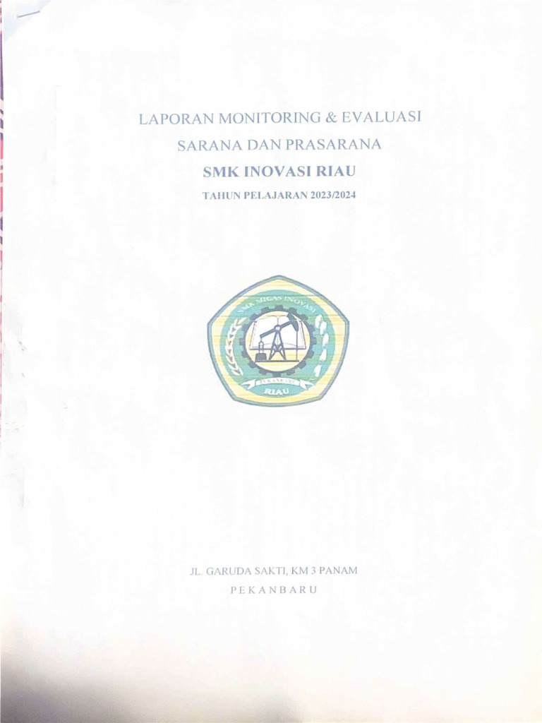 BUTIR 8.1 Laporan Monitoring SARPRAS - Compressed | PDF