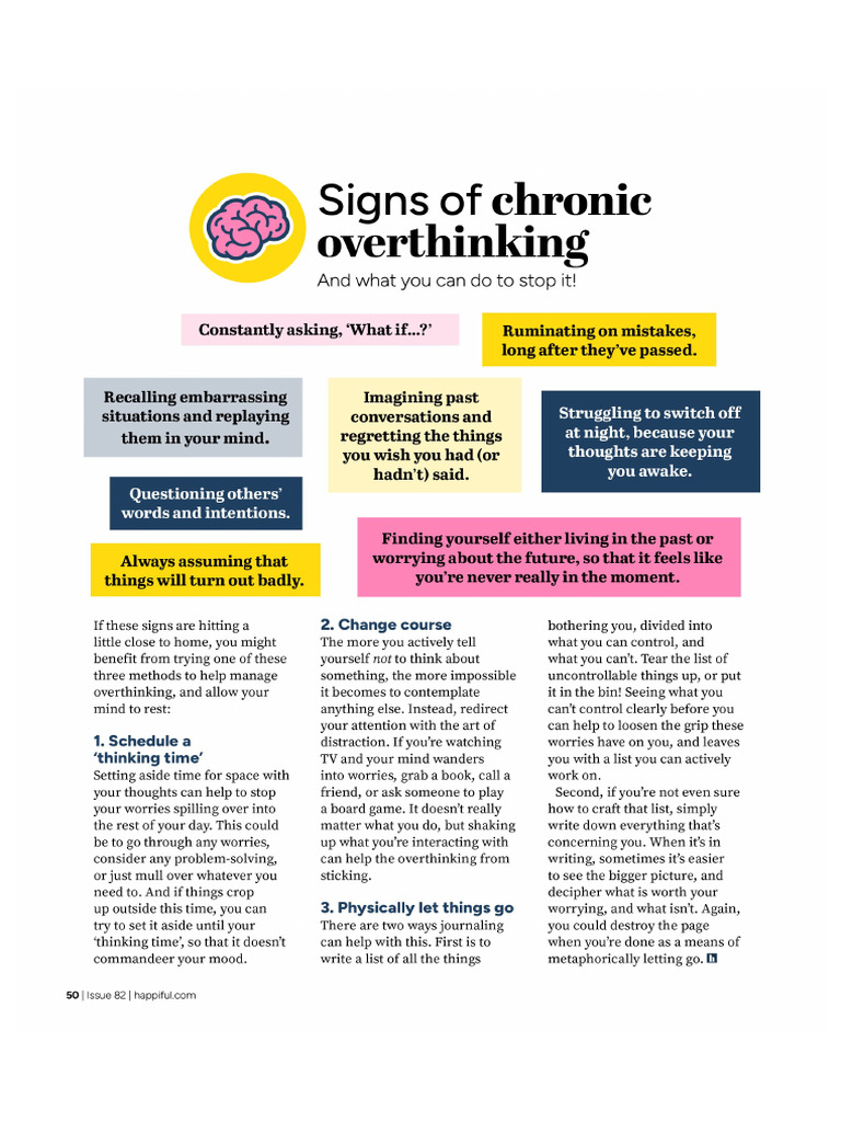 Chronic Overthinking | PDF