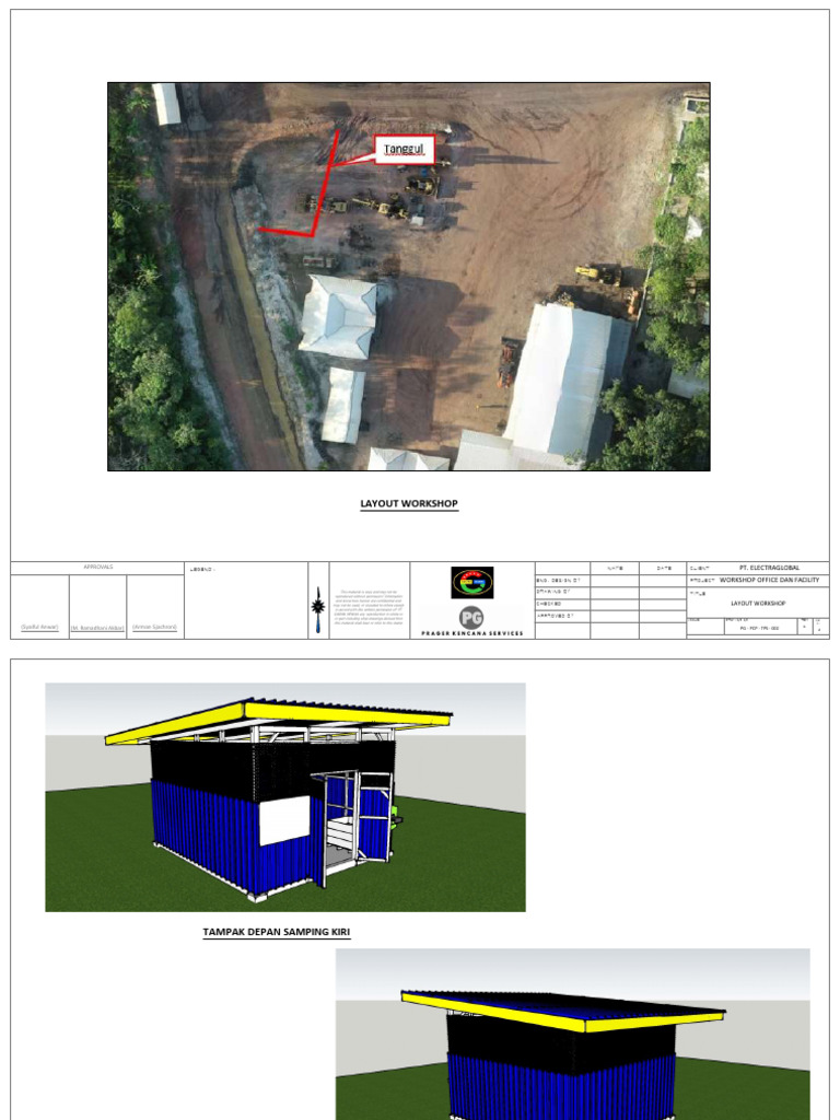 Drawing TPS B3 Workshop PCP | PDF