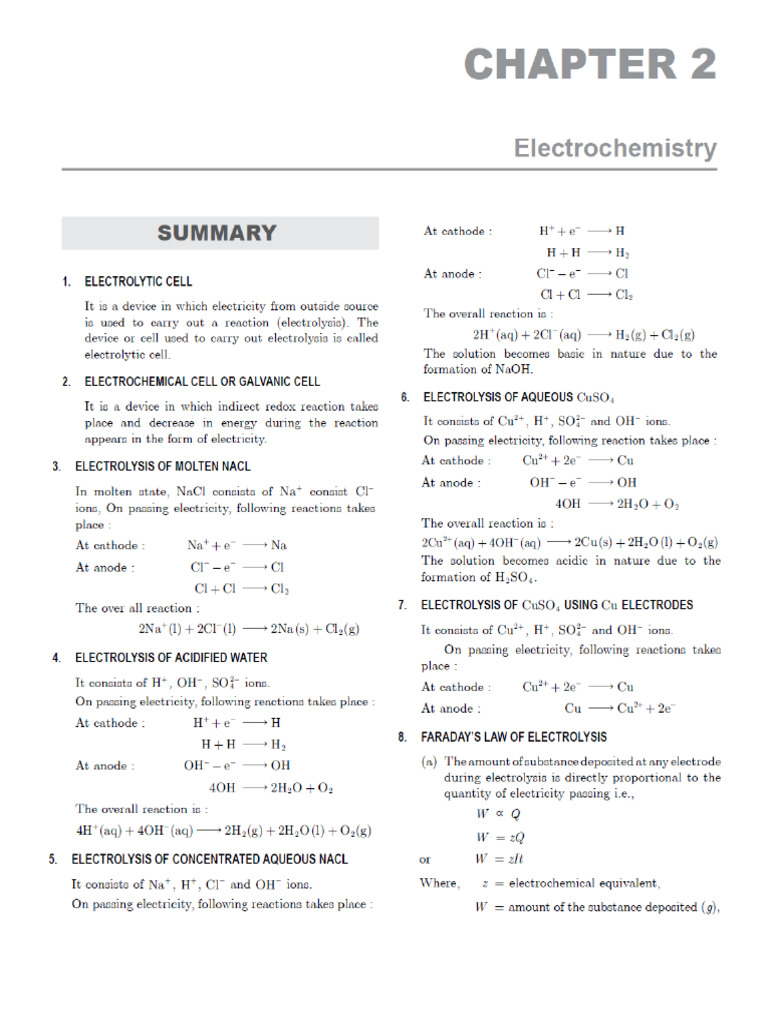 Class12 Chemistry Model1 2024 Notes QA | PDF
