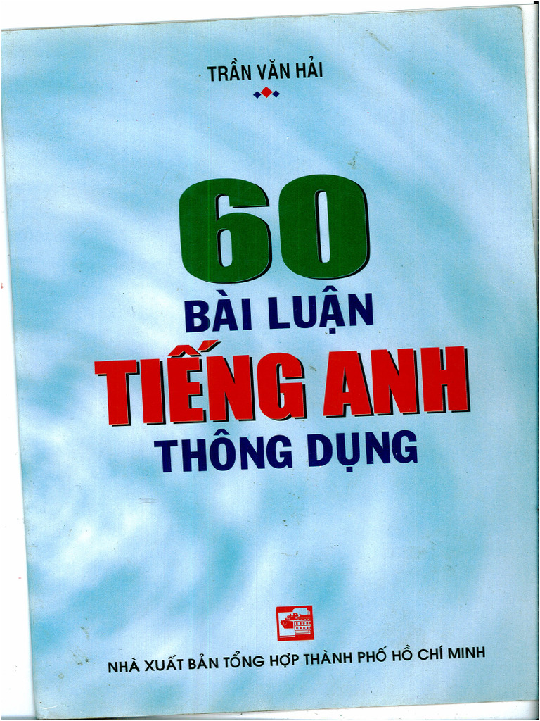 Tai Sach - Com 60 Bai Luan Tieng Anh Thong Dung Tran Van Hai | PDF