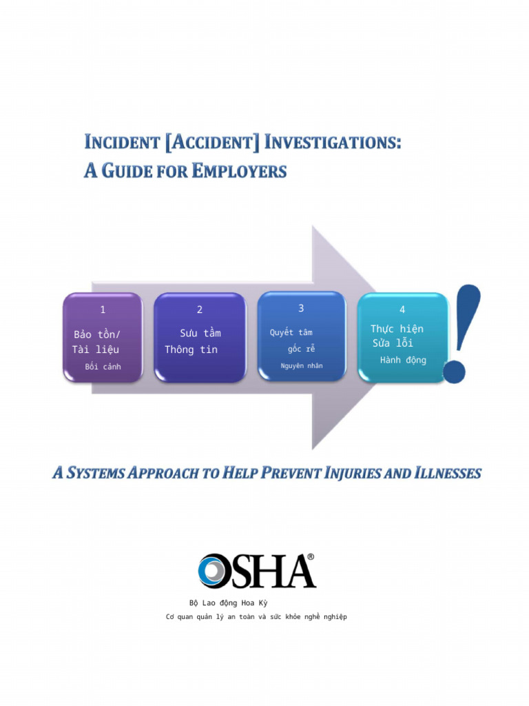 Incident Investigation OSHA Guide For Employer - Dec.2015 | PDF