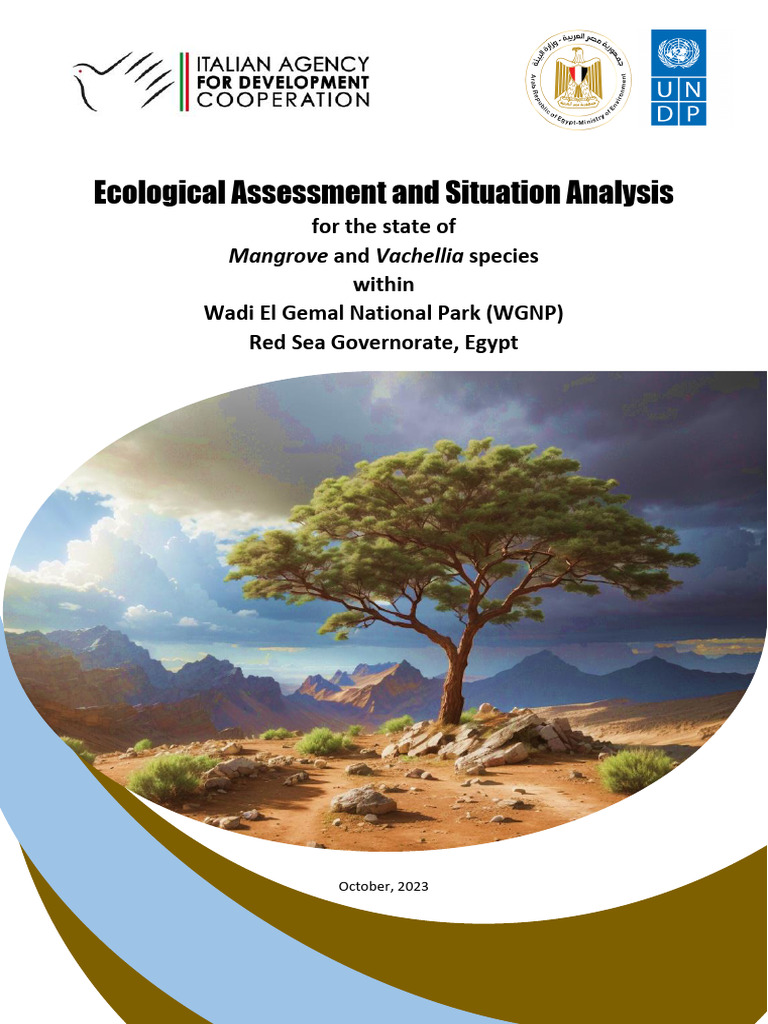 Ecological & Situation Analysis (Mangrove & Vachellia) Report | PDF Ecological & Situation Analysis (Mangrove & Vachellia) Report | PDF