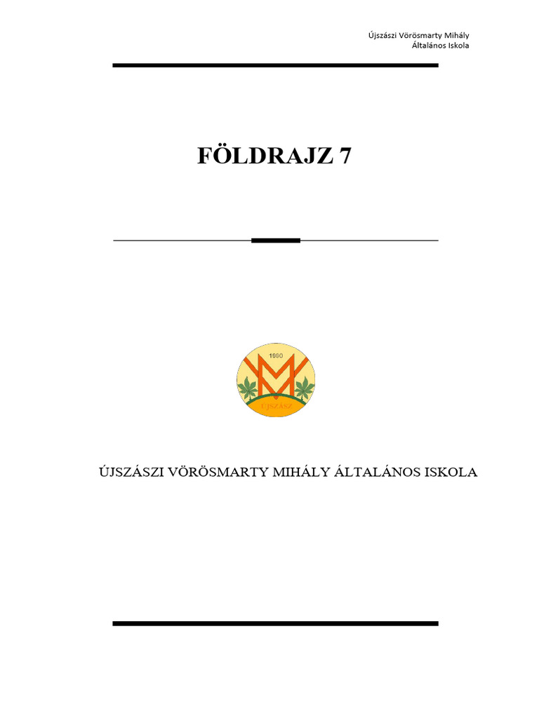 Foldrajz 7-8 | PDF