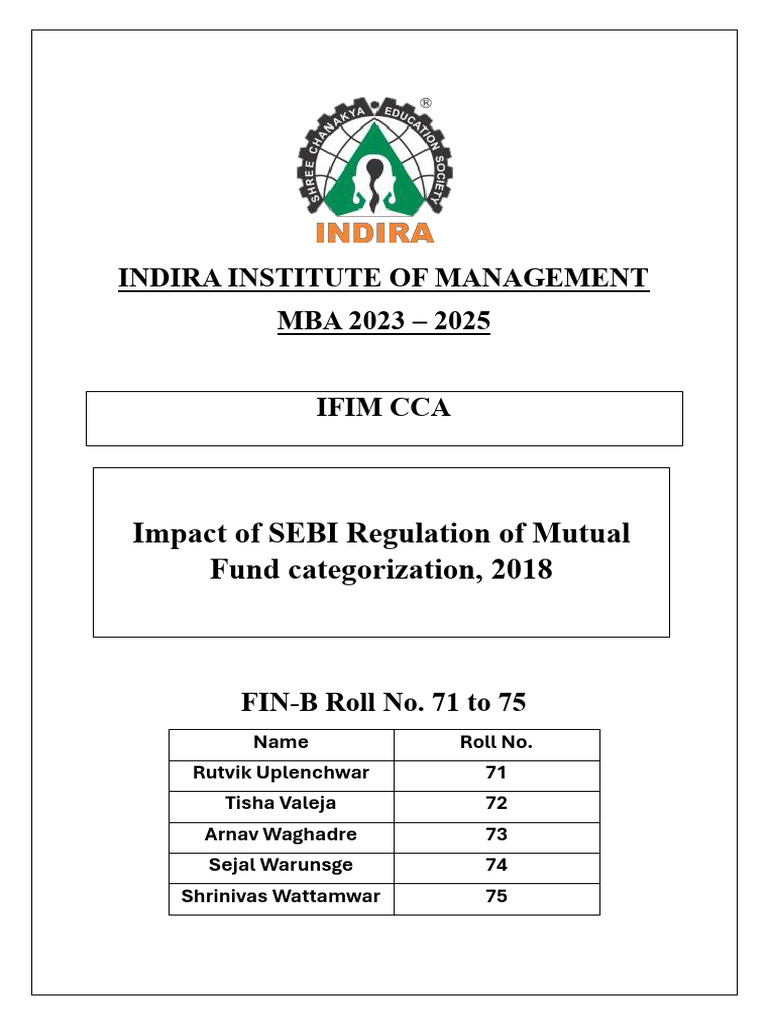 Ifim Cca | PDF