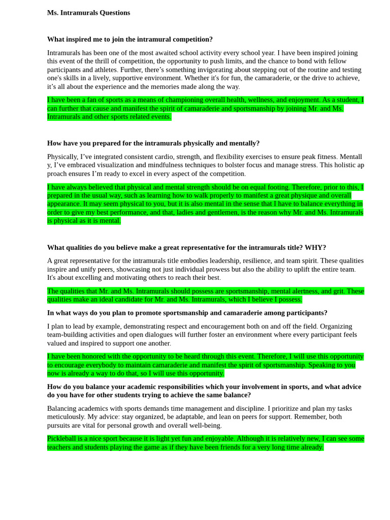 Given Questions | PDF