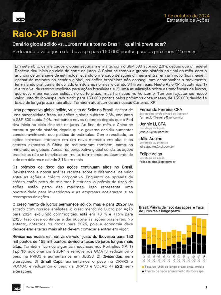 Raio XP Brasil 09-2024 | PDF