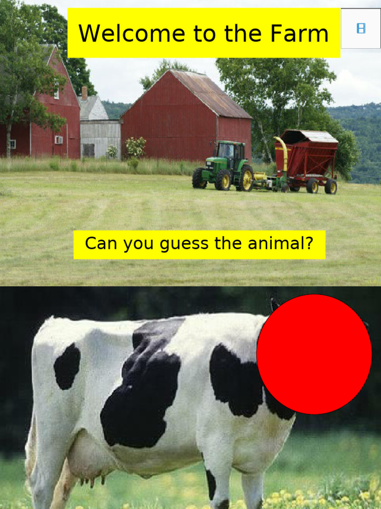 Guess the Farm Animals Game | PDF