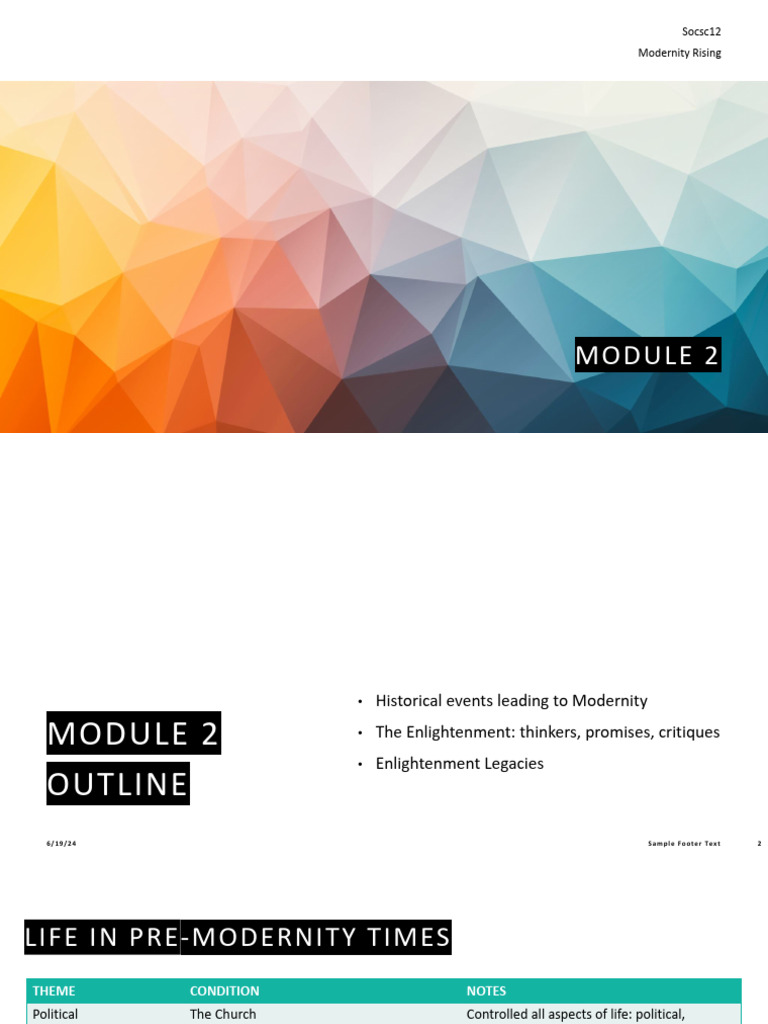 SOCSC12 Module 2 | PDF