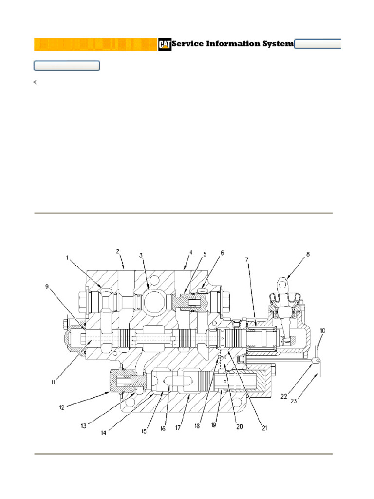 Ripper Control Valve | PDF