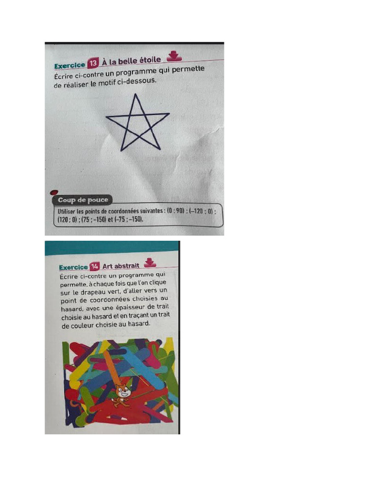 Exercices Scartch 1 | PDF