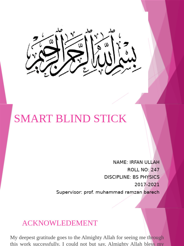 Smart Blind Stick | PDF