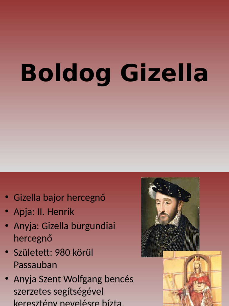 Boldog Gizella | PDF