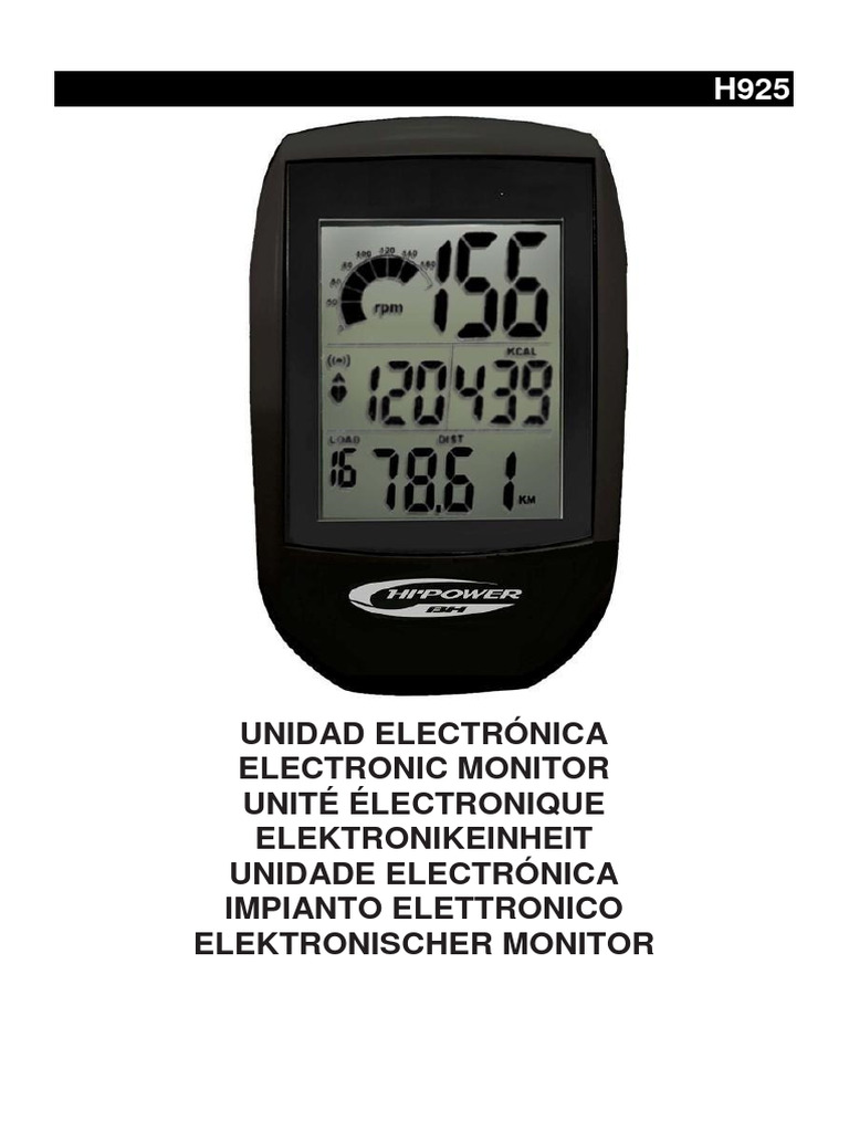 h925 Manualmonitor | PDF