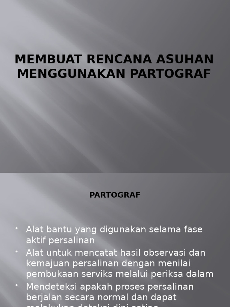 Partograf | PDF