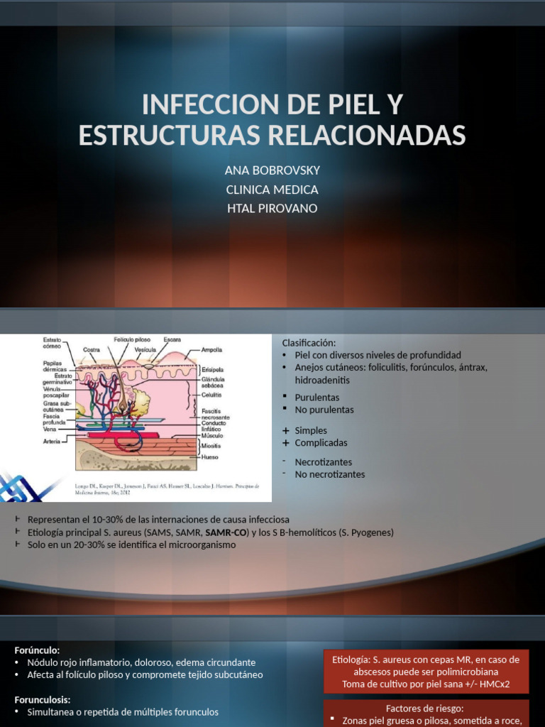Infeccion de Piel y Estructuras Relacionadas | PDF