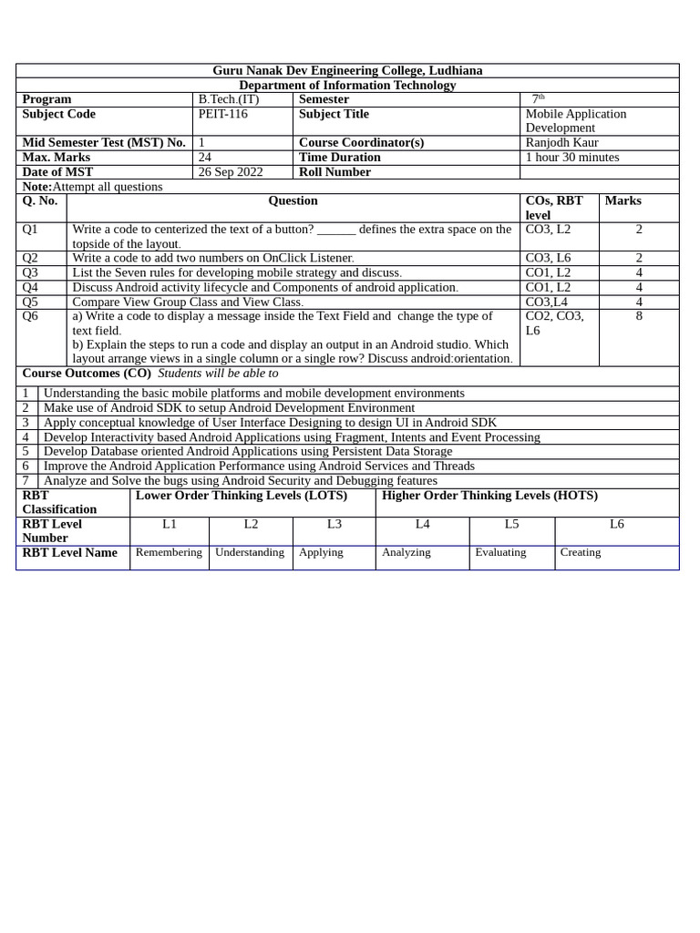 MST 1_Mobile_Sep_2022 | PDF
