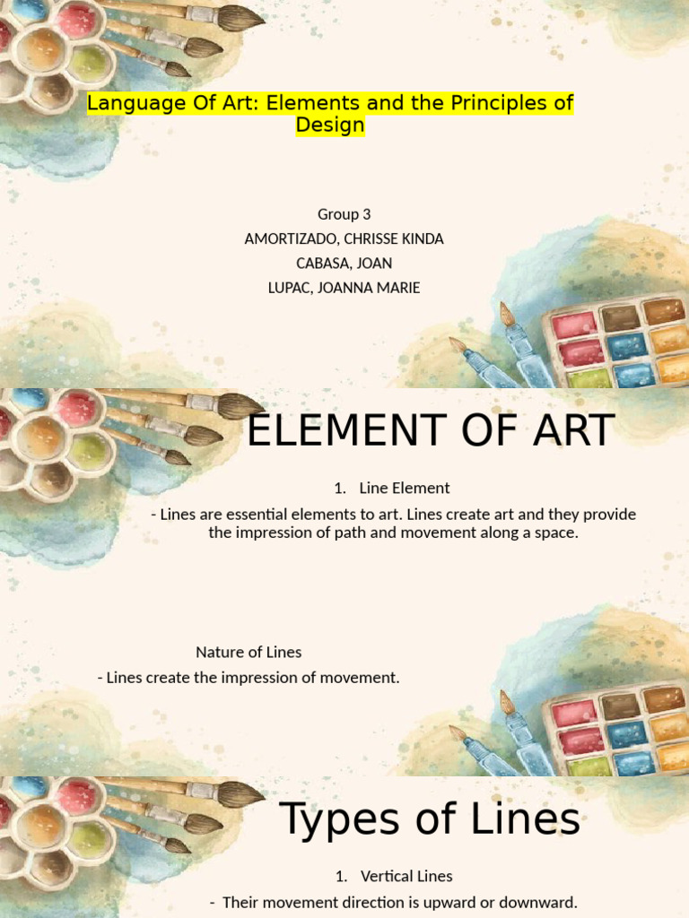 Language of Art | PDF | Color | Home & Garden
