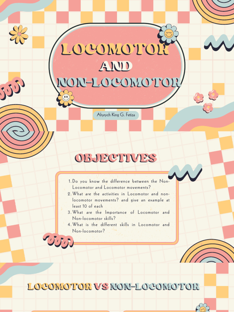 Locomotor and Non-Locomotor PE041 | PDF