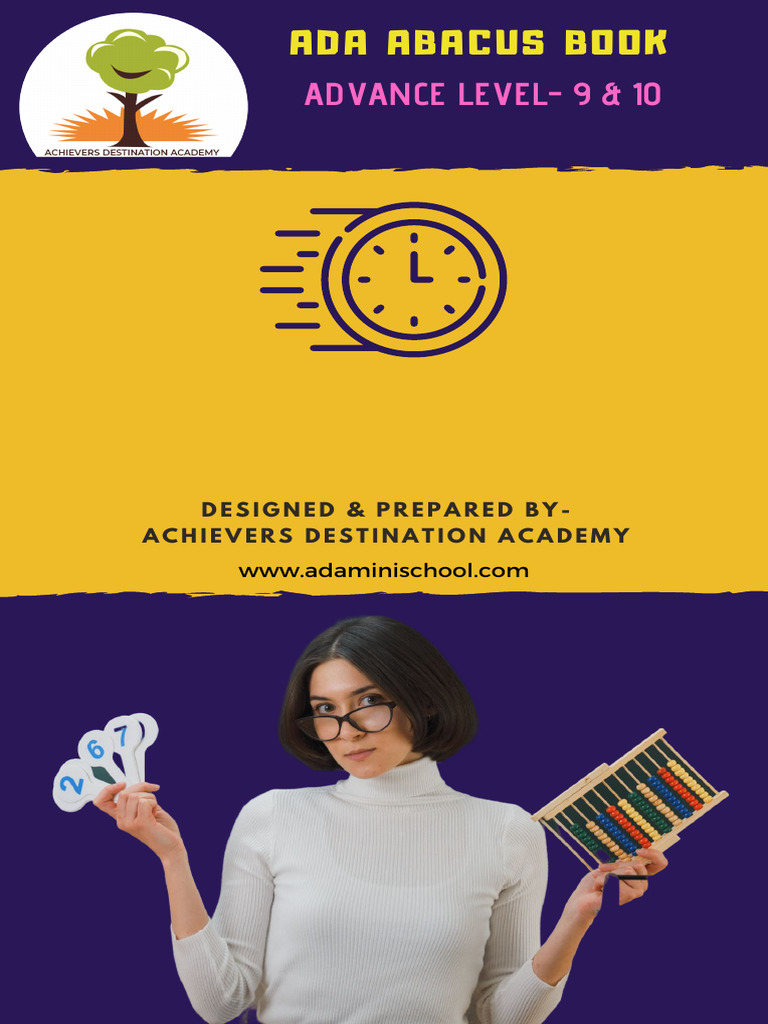 ADA Abacus Book- 9 & 10th Level | PDF