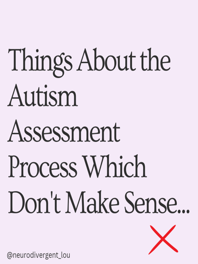 Tthe Autism Assessment Process | PDF