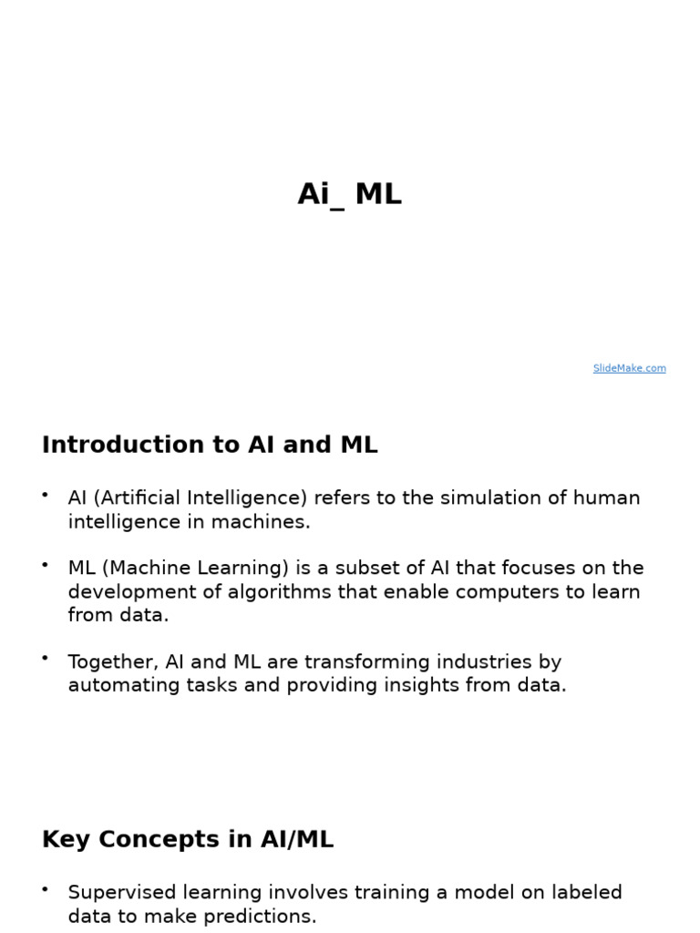 Ai - ML | PDF