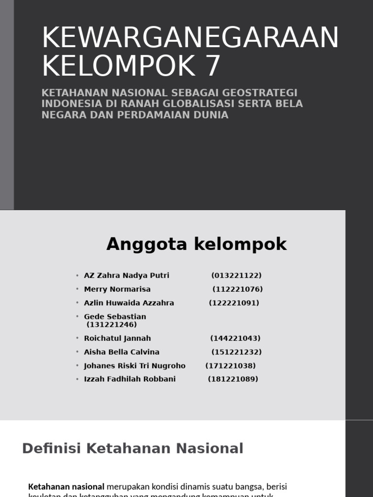 KWN Kelompok 7 | PDF