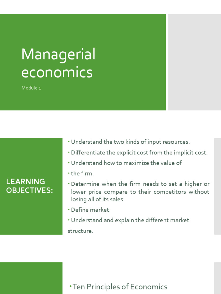 2 Managerial-Economics Principles | PDF