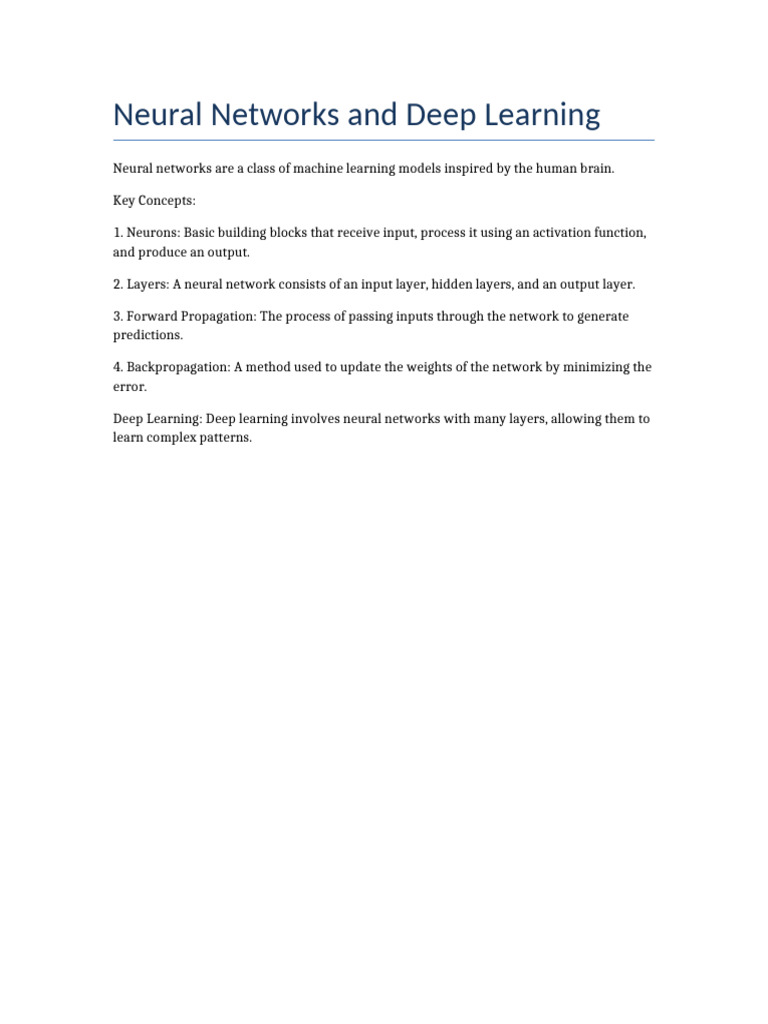 Neural Networks and Deep Learning | PDF