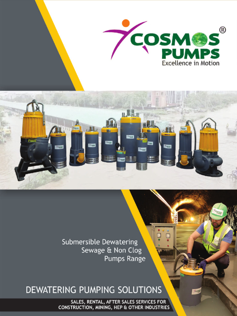 Submersible Pump Catalogue | PDF