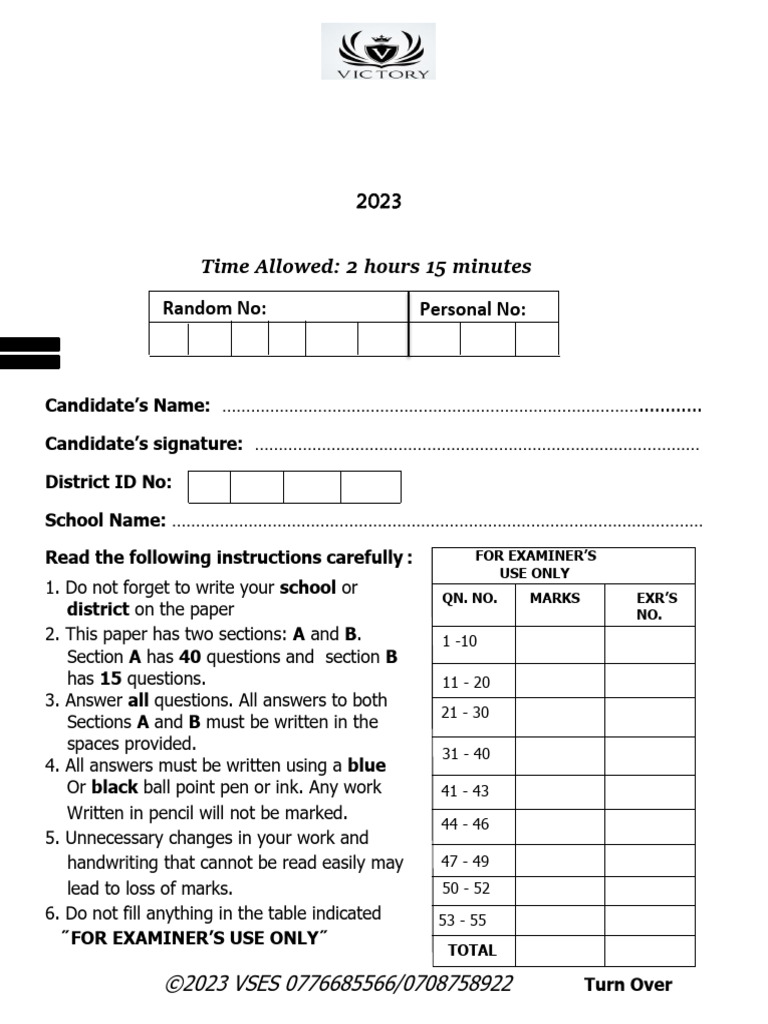 P.7 SCIE VSES SUPER CHECK SET THREE | PDF