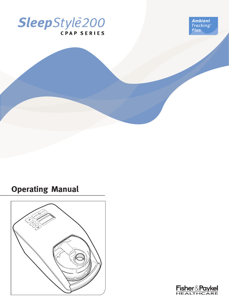 Sleepstyle 200 Operating Manual | PDF | Electrical Connector | Clinical ...
