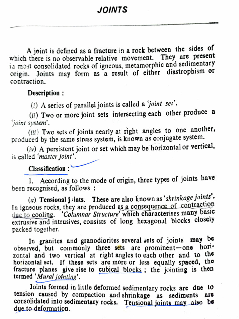 (Geology) Joints | PDF