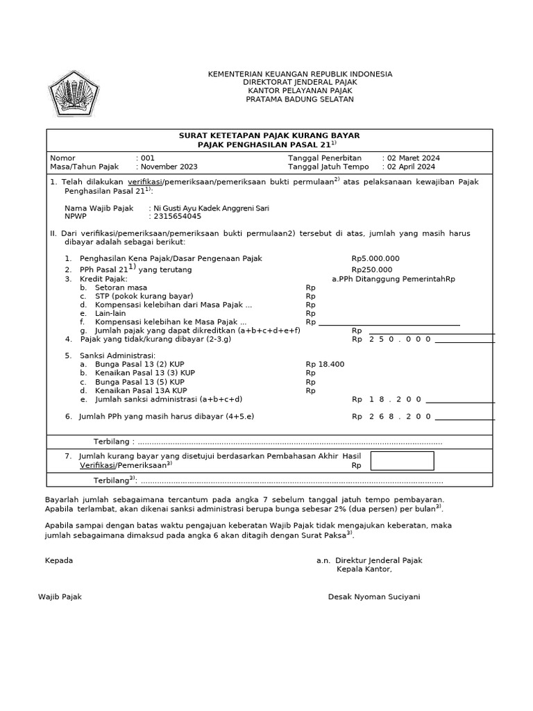 SKPKB Salah Tulis | PDF